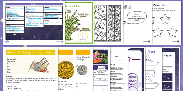 Year 4 - 6 Matariki Activity Pack