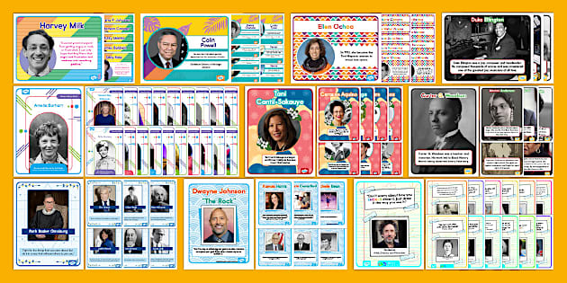 Inspirational People Poster Pack (teacher made) - Twinkl