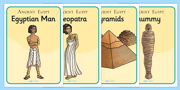Ancient Egypt Display Posters (teacher made)