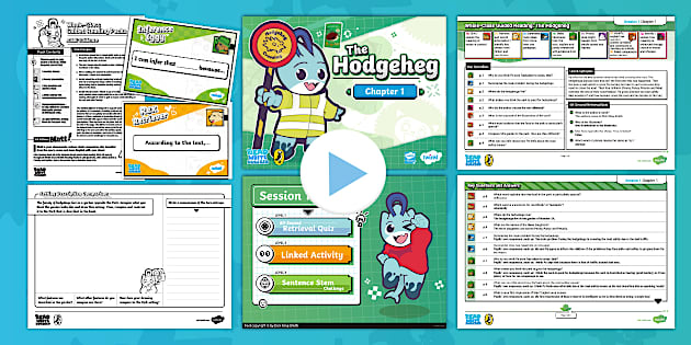 FREE! - The Hodgeheg Whole-Class Guided Reading Pack: Chapter 1 [LKS2]