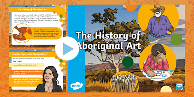 The History of Aboriginal Art PowerPoint (teacher made)