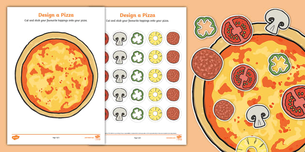Design a Pizza Cutting Skills Activity (teacher made)