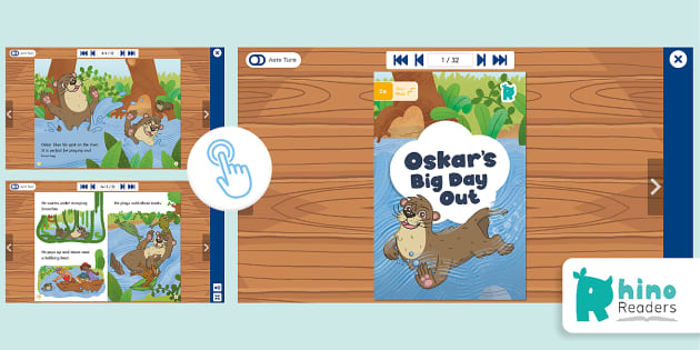 Level 5a First Steps Reading Scheme Book:Oskar's Big Day Out