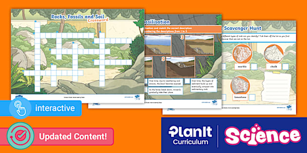 Science: Rocks: Year 3 Home Learning Tasks (Teacher-Made)