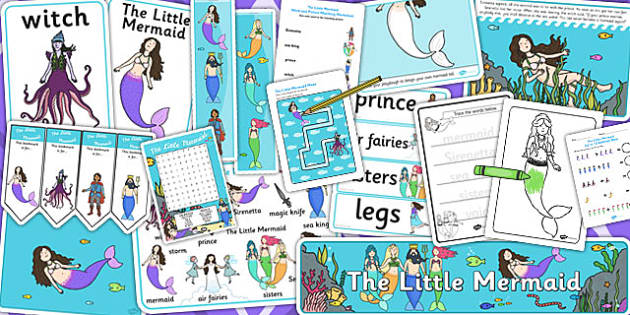 The Little Mermaid Resource Pack (teacher made) - Twinkl