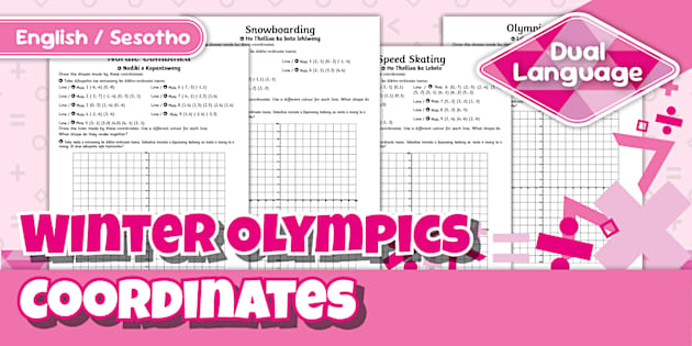 Grade 4 Maths - Term 3 - Winter Olympics Coordinates Worksheets ...