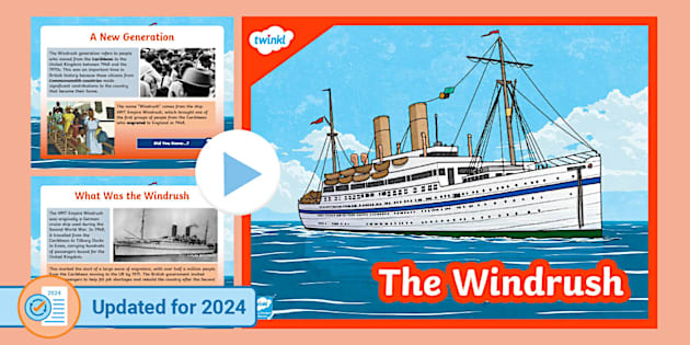 The Windrush PowerPoint (teacher made) - Twinkl