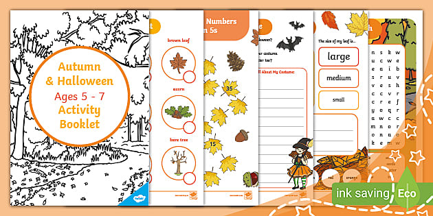 Autumn and Halloween Crafts and Activities for Kids