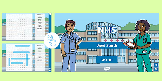 NHS Interactive Word Search - Twinkl