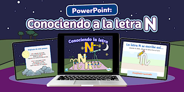 PowerPoint: Conociendo la Letra N
