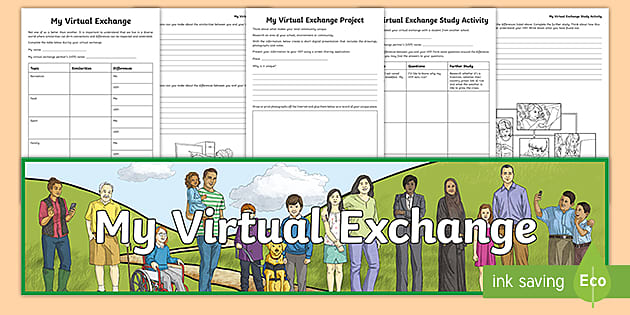 My Virtual Exchange Resource Pack (teacher made)