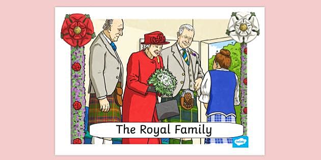 The Royal Family Poster | Display Poster | Primary Resources