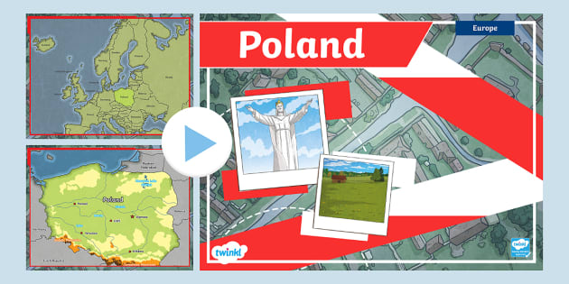 KS2 Poland PowerPoint - Europe - Geography (teacher made)