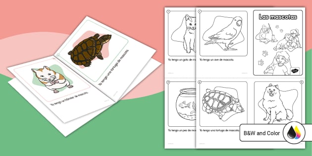 Lector emergente: Las mascotas (teacher made) - Twinkl