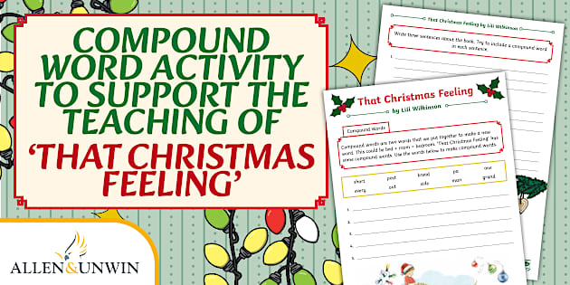 Christmas Compound Word Activity