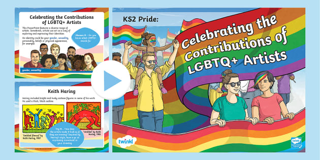 KS2 Pride: Celebrating Contributions of LGBTQ+ Artists PPT