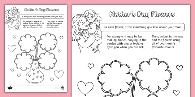 Mother's Day Flowers Foundation Stage (teacher made)