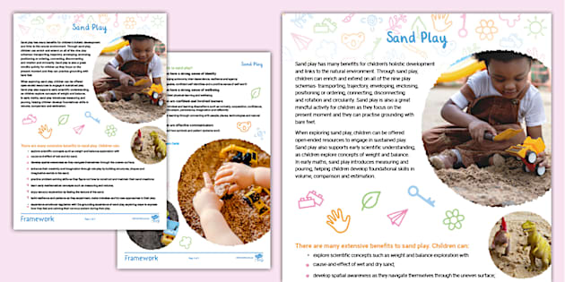 An Overview of Sand Play (teacher made) - Twinkl
