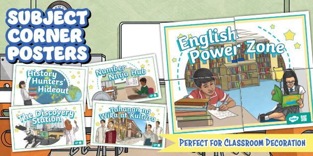 Philippine Traditional Games Subject Corner Posters | Twinkl PH