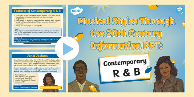 👉 KS2 Contemporary R & B PPT (teacher made) - Twinkl