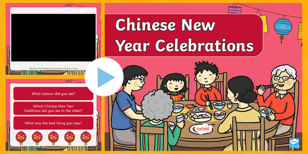 Chinese New Year Celebrations Videos PowerPoint