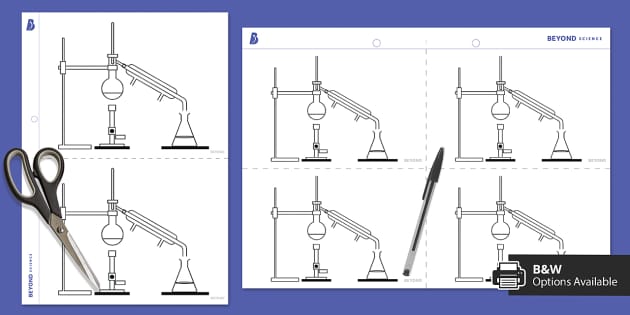 Distillation Diagram Illustration (teacher made) - Twinkl