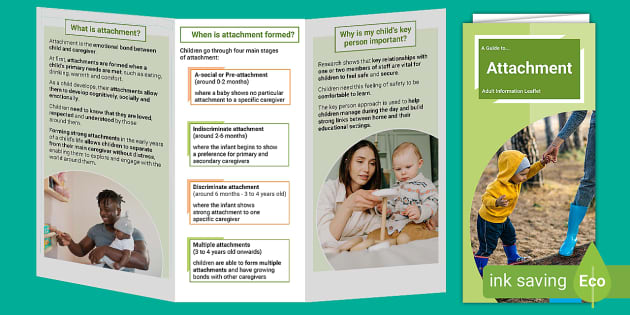 Children's Attachment to Parents Leaflet (teacher made)