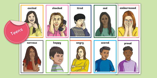 ESL Feelings Cards KS2 (teacher made) - Twinkl