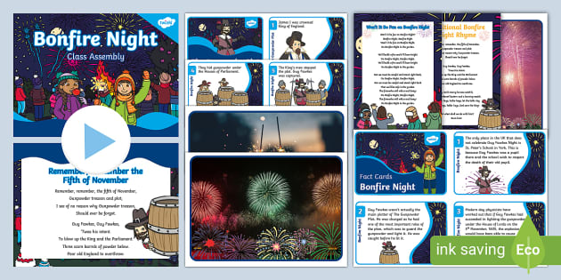 KS1 Bonfire Night Class Assembly Pack (teacher made)