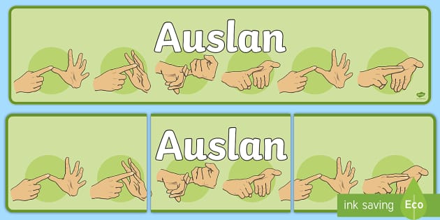 Auslan Display Banner - Primary Resources (teacher made)