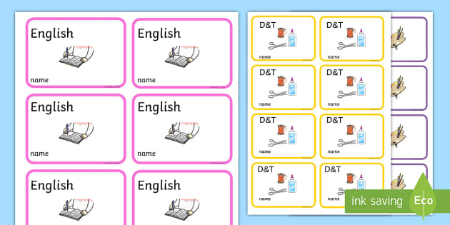 👉 Foundation Stage Book Labels (teacher made) - Twinkl