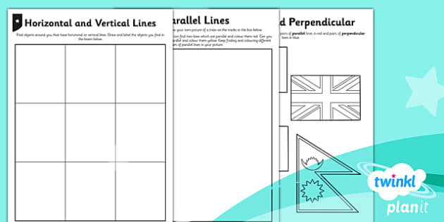 PlanIt Maths Y3 Properties of Shapes Types of Lines Home Learning