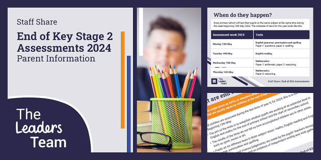 Parent Information: Key Stage Two Assessments - Twinkl
