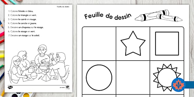 Listen and Do 1: 2 Word Level French (teacher made) - Twinkl