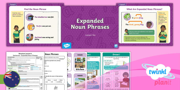 Phase 1 Writing: Word Choice: Expanded Noun Phrases - Twinkl
