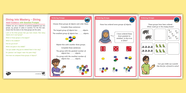 White Rose Maths Complementing Year 1 Order Groups Of Objects