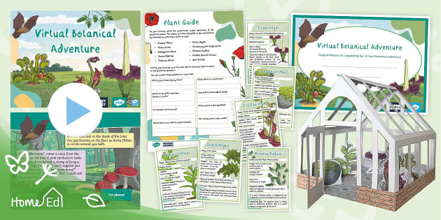 Virtual Botanical Adventure Field Guide - Twinkl