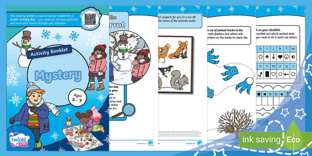 Solve the Mystery Activity Booklet 5 to 7 (teacher made)