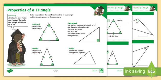 Properties Of A Triangle