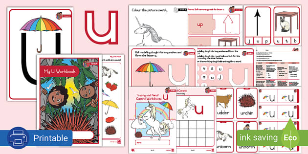 Grade R Phonics Pack U (Hecho por educadores) - Twinkl