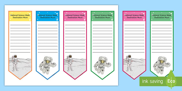 FREE! - National Science Week 2019 Editable Bookmarks