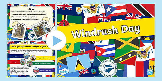 Windrush Day Assembly PowerPoint (teacher made) - Twinkl