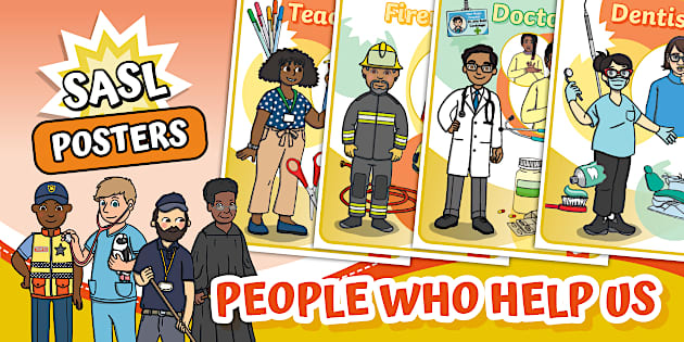 FP - SASL - People Who Help Us - Display Posters (CAPS)