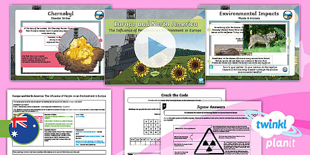 Year 5 HASS Geography Europe and North America Lesson 4