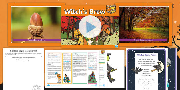 Outdoor Explorers - Outdoor Learning Halloween Lesson Pack