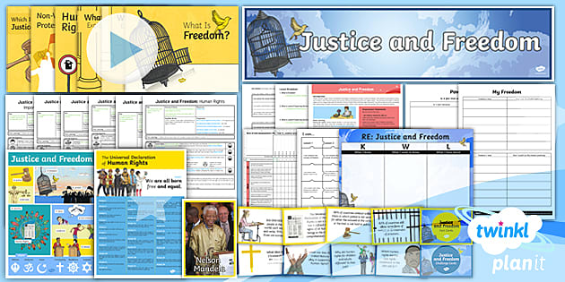 RE: Justice and Freedom Year 6 Unit Pack (teacher made)