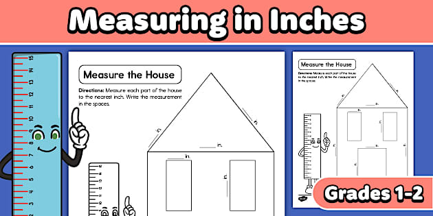 Measuring Length: House Measurement Worksheet