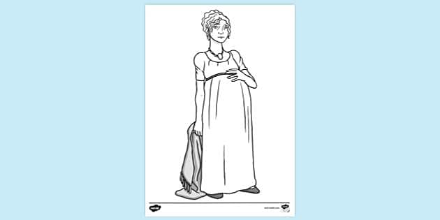 Agnes Fleming Colouring Sheet | Colouring Sheets - Twinkl
