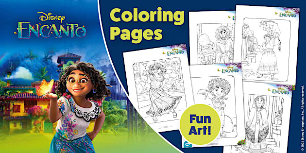 Encanto: Coloring Pages