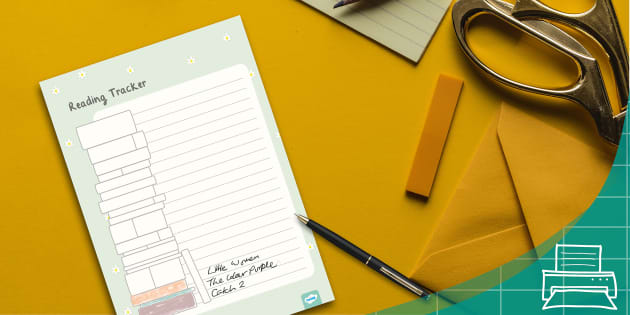 Daisy | Personal Reading Tracker | Reading Journals - Twinkl